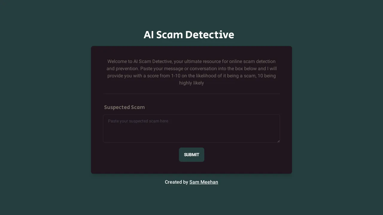 AI Scam Detective - BestofAI AI Scam Detective - BestofAI